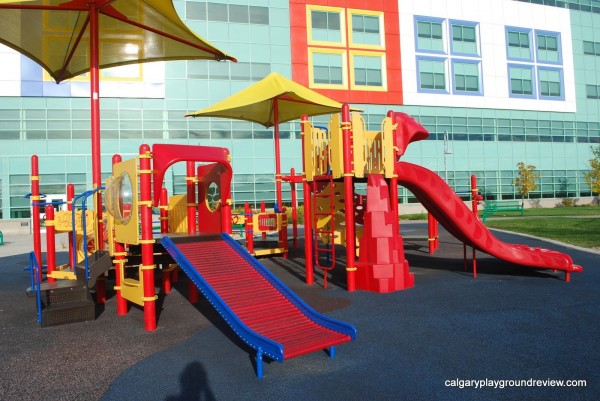 Alberta Children's Hospital Playground - calgaryplaygroundreview.com