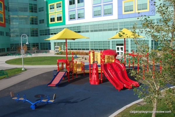 Alberta Children's Hospital Playground - calgaryplaygroundreview.com