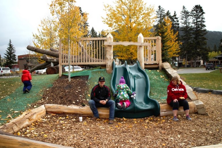 Banff Central Park Playground - calgaryplaygroundreview.com