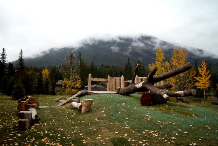 Banff Central Park Playground - calgaryplaygroundreview.com
