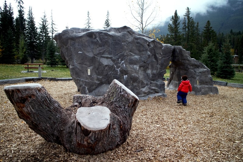 Banff Central Park Playground - calgaryplaygroundreview.com