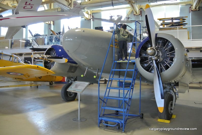 The Hangar (Aero Space Museum of Calgary) - calgaryplaygroundreview.com