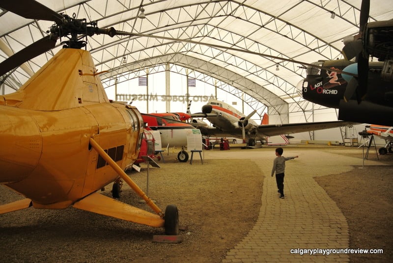 The Hangar (Aero Space Museum of Calgary) - calgaryplaygroundreview.com