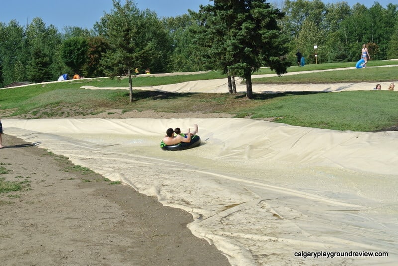 Rotary Park playground and river slides - Whitecourt, AB ...