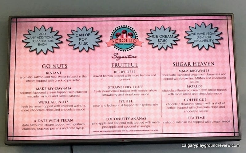 Scrollio Rolled Ice Cream - permanently closed ...