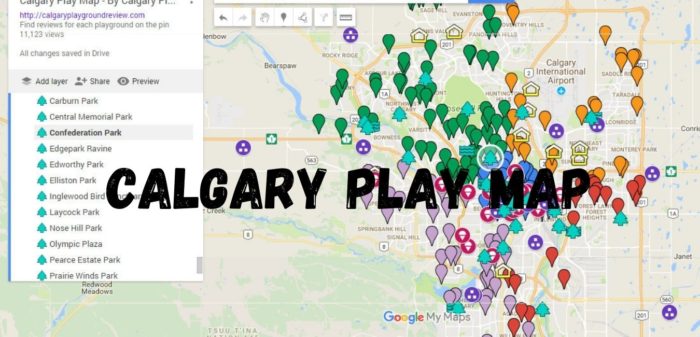 Calgary Play Map - calgaryplaygroundreview.com