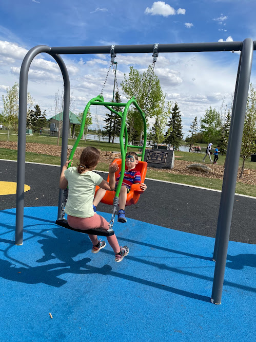 Elliston Park Inclusive Playground - calgaryplaygroundreview.com