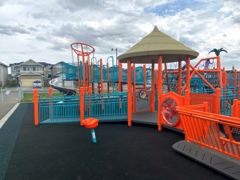 Ted Harrison School Inclusive Playground - calgaryplaygroundreview.com