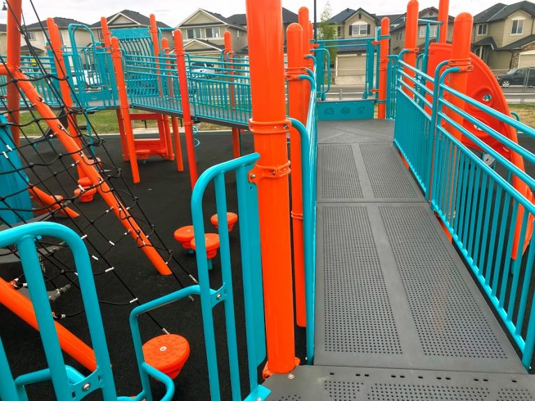 Ted Harrison School Inclusive Playground - calgaryplaygroundreview.com