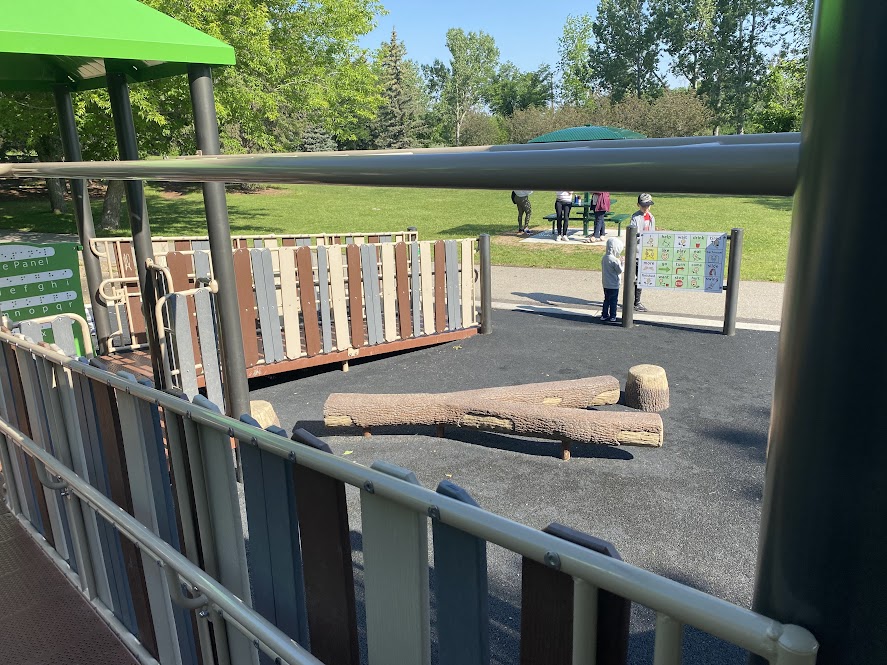 Edworthy Park Inclusive Playground - calgaryplaygroundreview.com